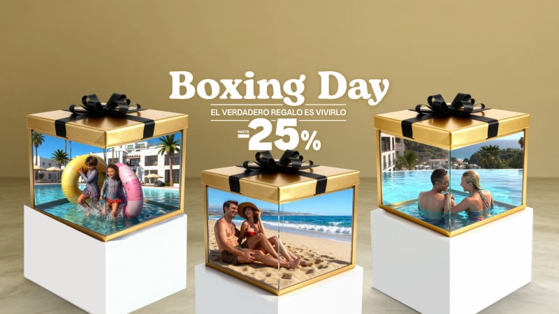 Oferta Boxing Day en Dreamplace Hotels